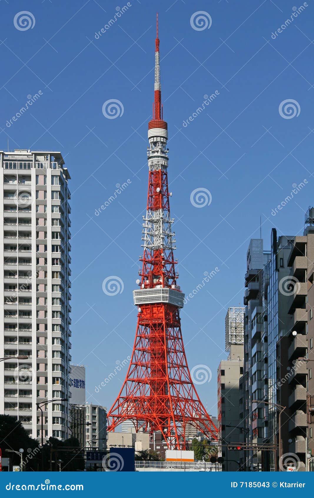 Tokyo Tower stock image. Image of modern, urban, landmark - 7185043