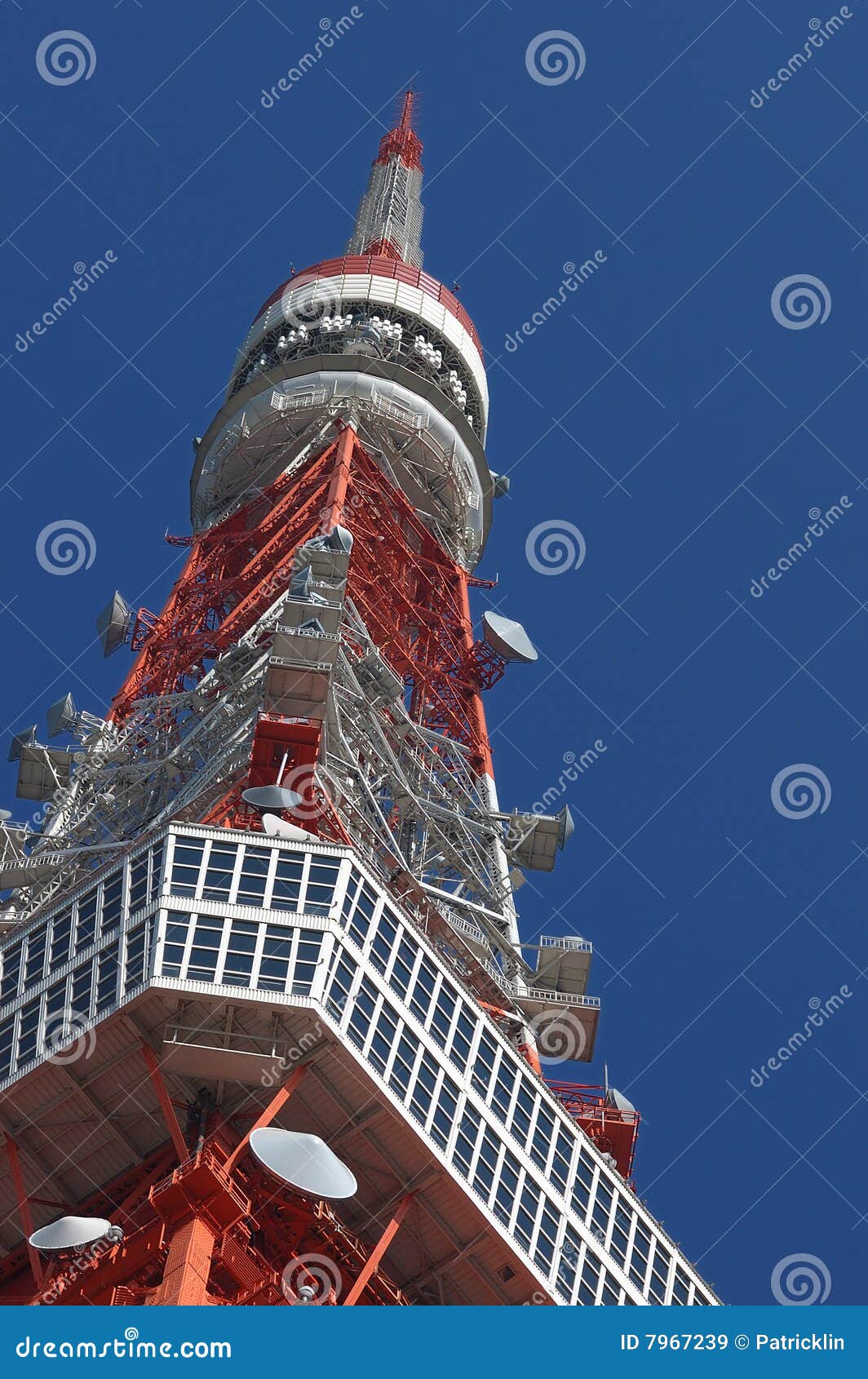 Tokyo Tower stock image. Image of tourism, antenna, japan - 7967239