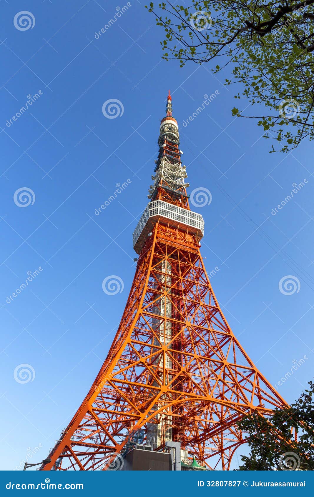 Tokyo tower stock image. Image of city, tower, modern - 32807827
