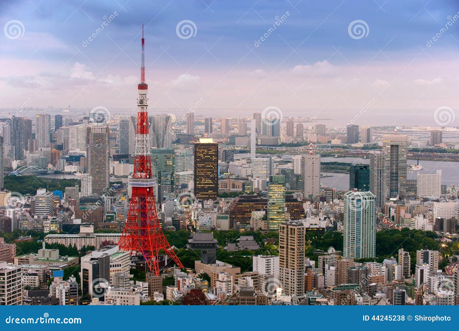 Tokyo tower stock photo. Image of city, asian, metro - 44245238