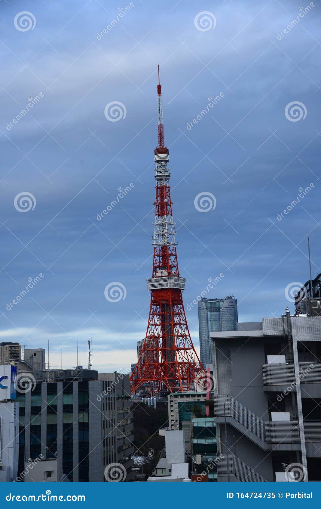Tokyo tower editorial image. Image of metropolis, modern - 164724735