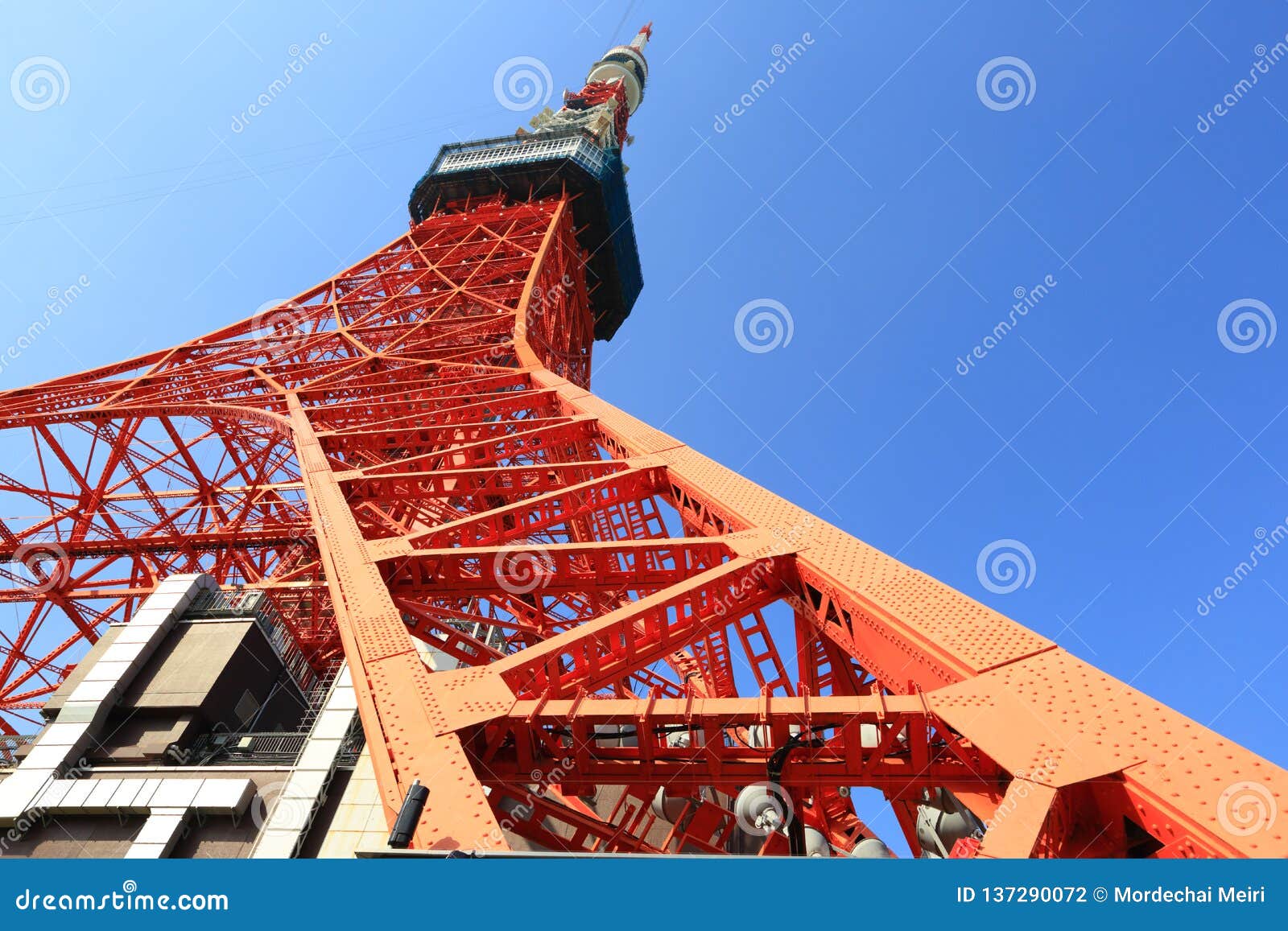 Tokyo Tower, Communication Tower in Tokyo, Japan Editorial Photography ...
