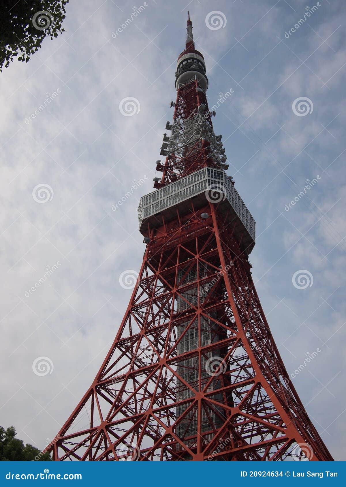 Tokyo Tower after Earthquake Stock Photo - Image of telecommunications ...