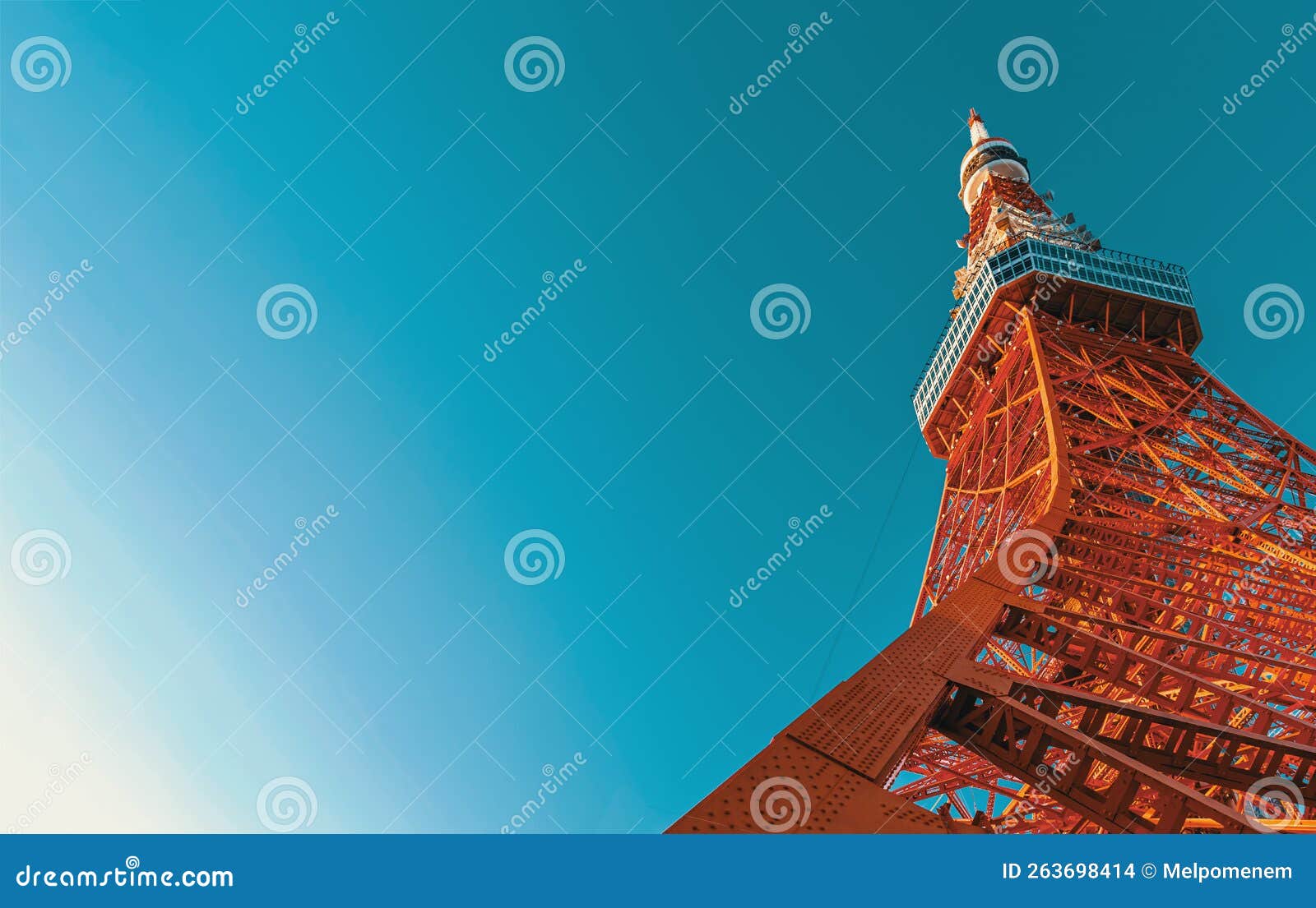 Tokyo Tower, in Minato, Tokyo, Japan Stock Photo - Image of destination ...