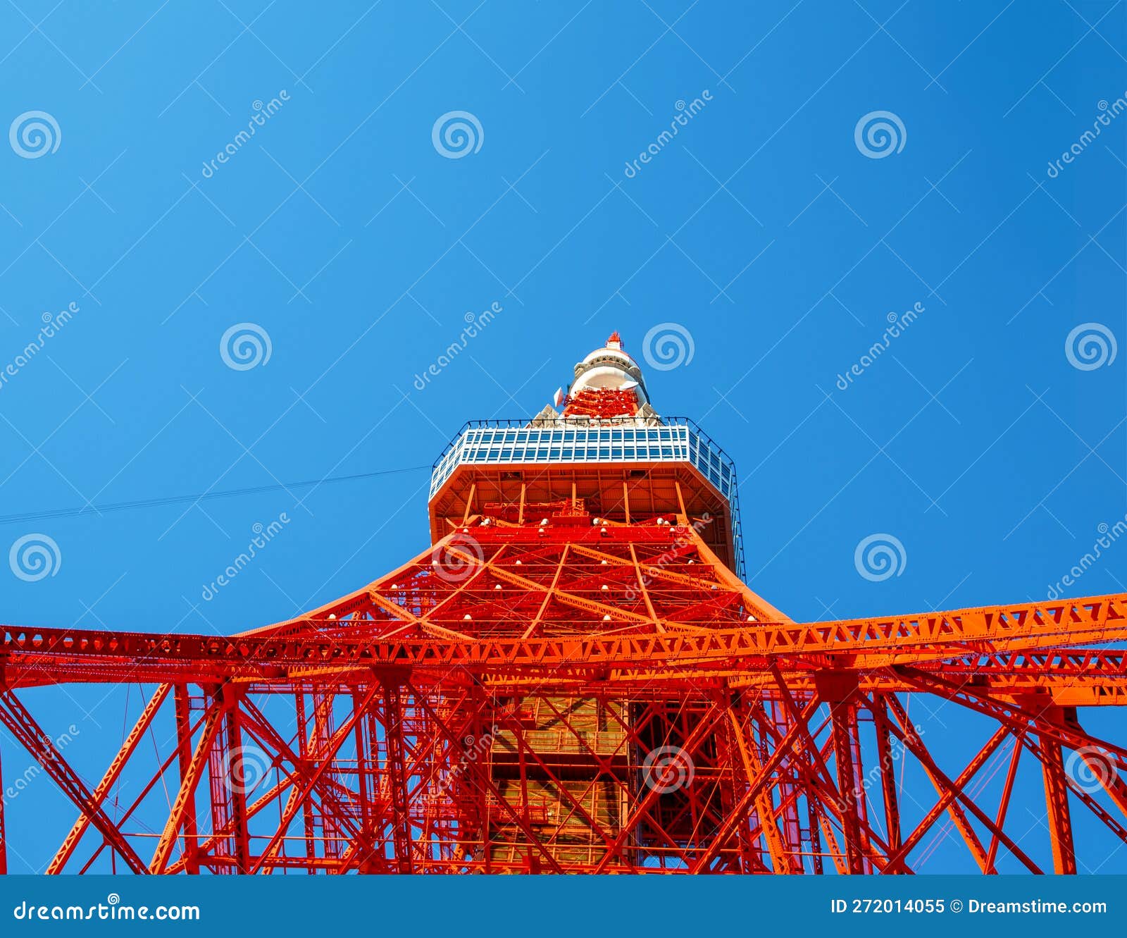 Tokyo Tower, in Minato, Tokyo, Japan Stock Image - Image of asian ...