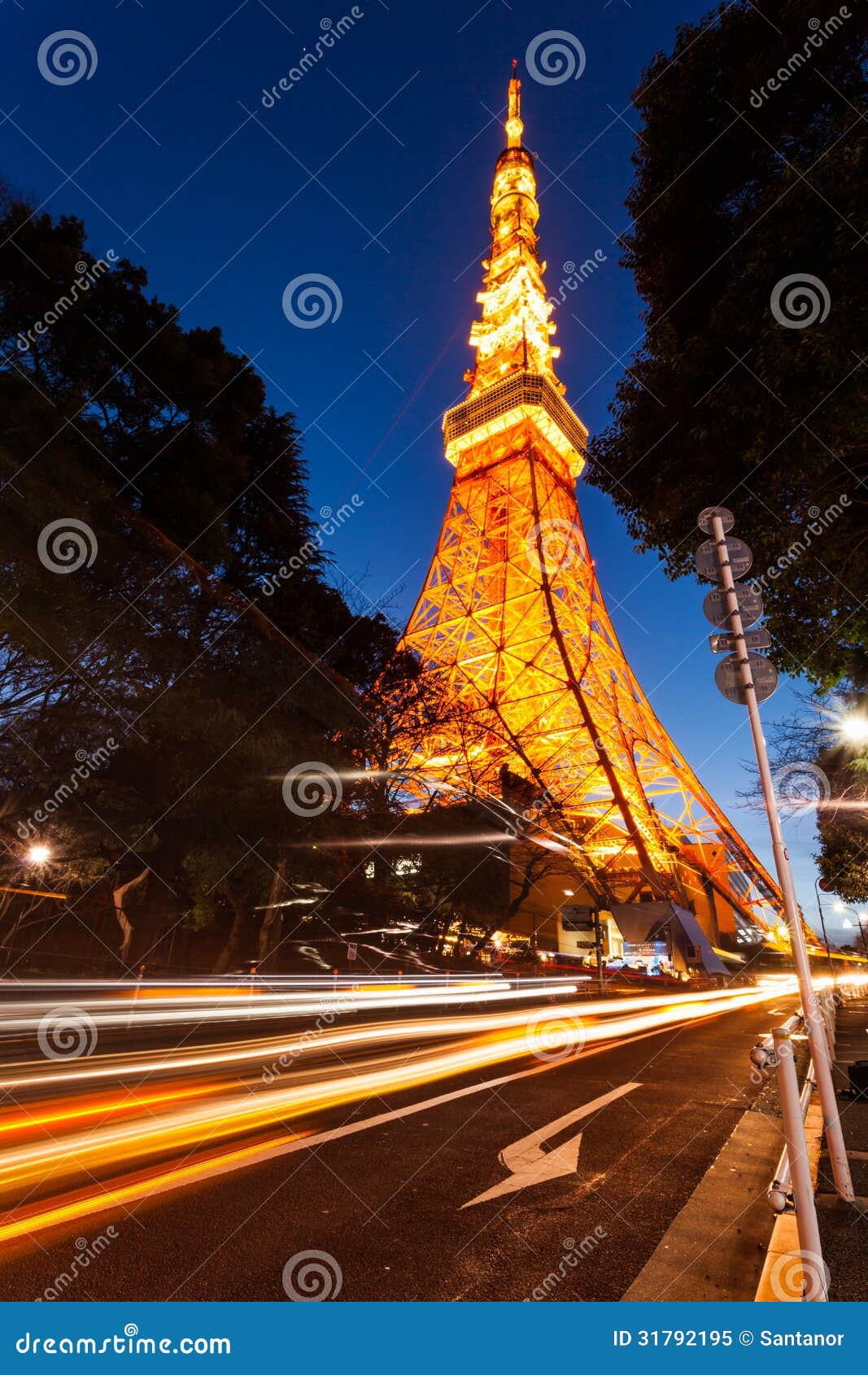 ToKyo tower stock image. Image of place, cityscape, antenna - 31792195