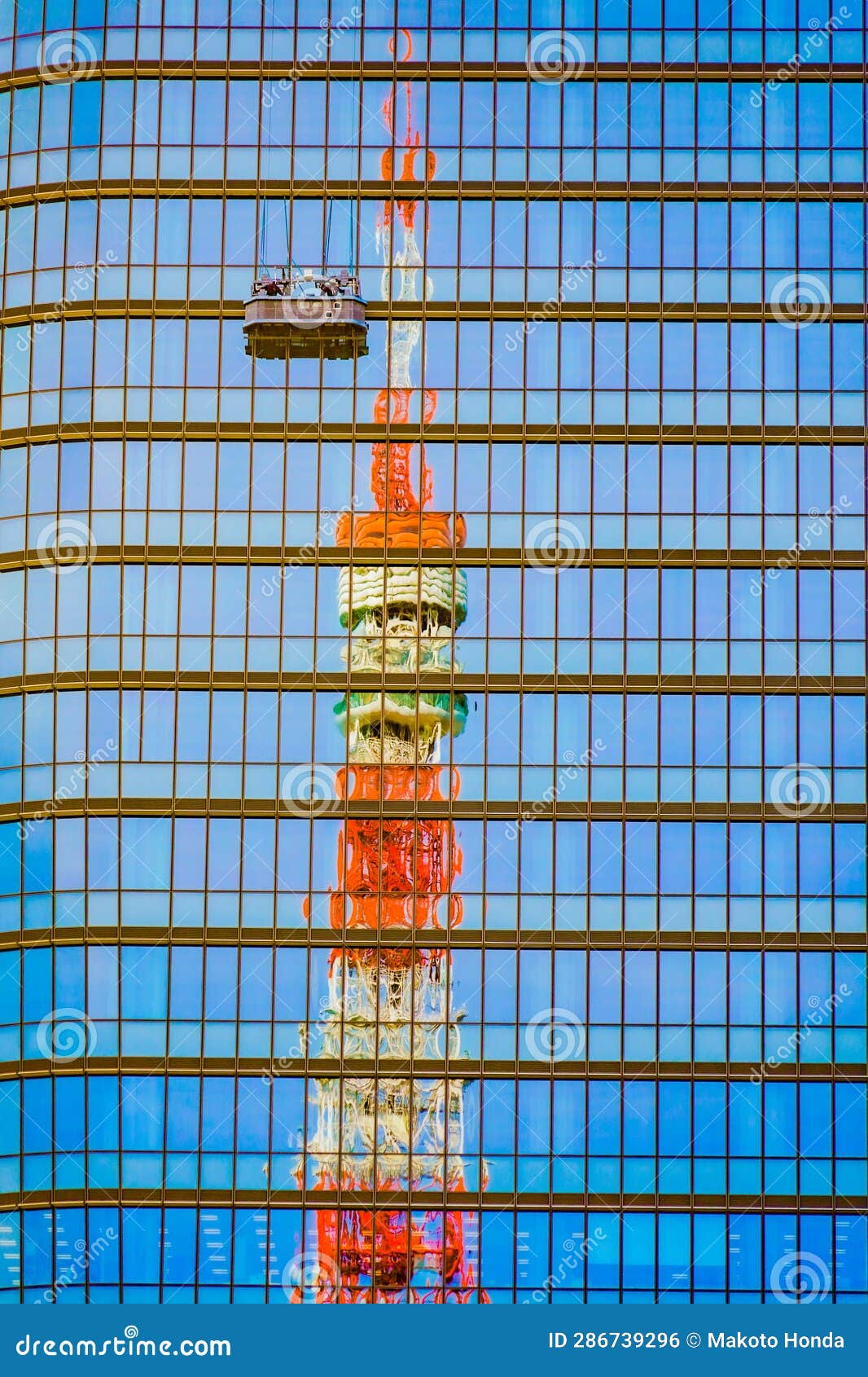 Tokyo Tower and Window Souji Editorial Photo - Image of weather ...
