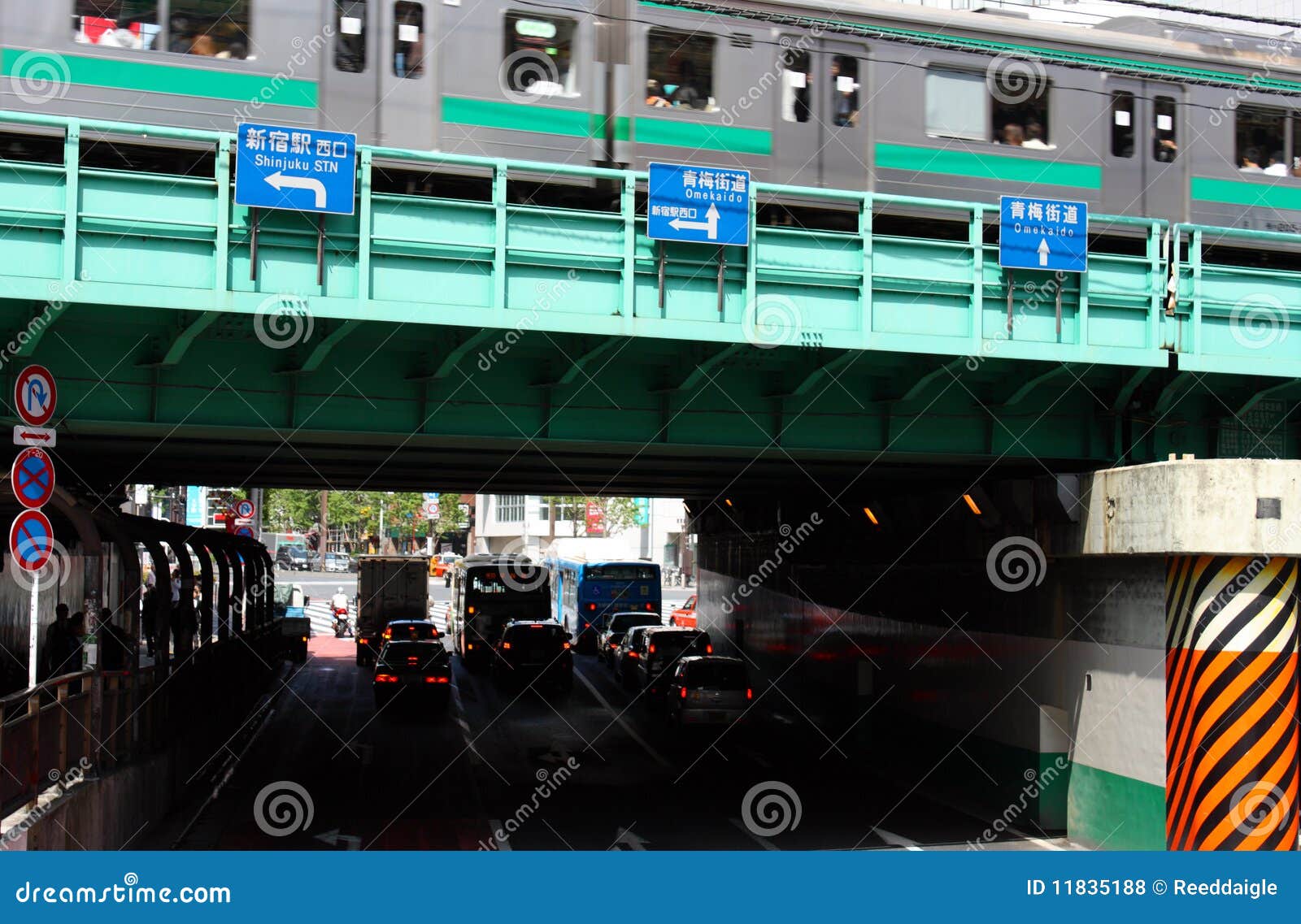 Tokyo Transportation stock photo. Image of fast, japan - 11835188