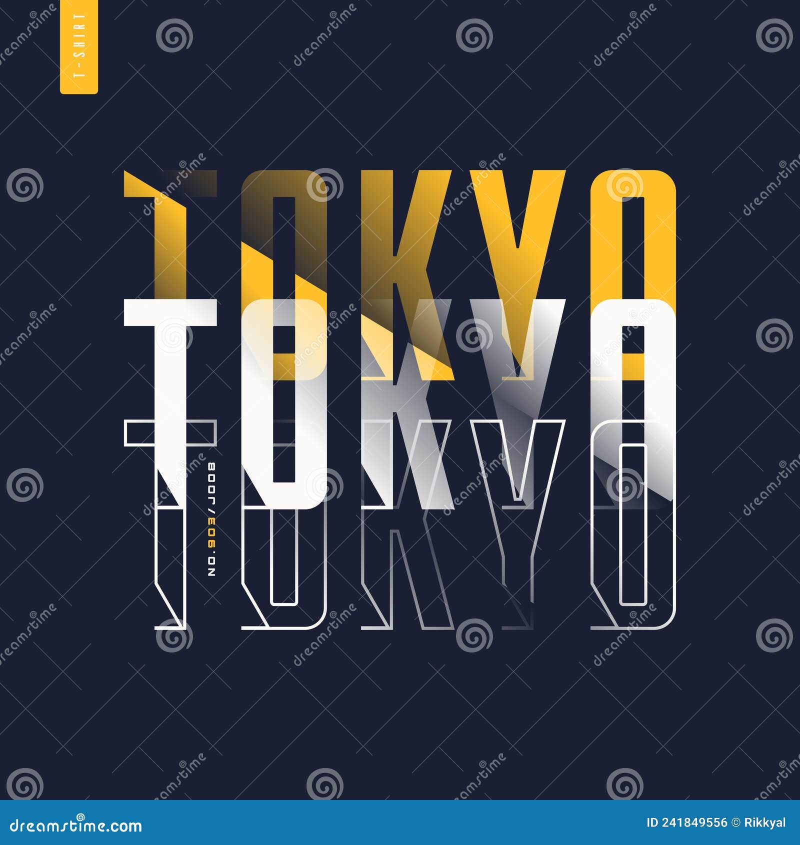 Tokyo. Vector Stylish Graphic Tee Design, Print, Illustration Stock ...