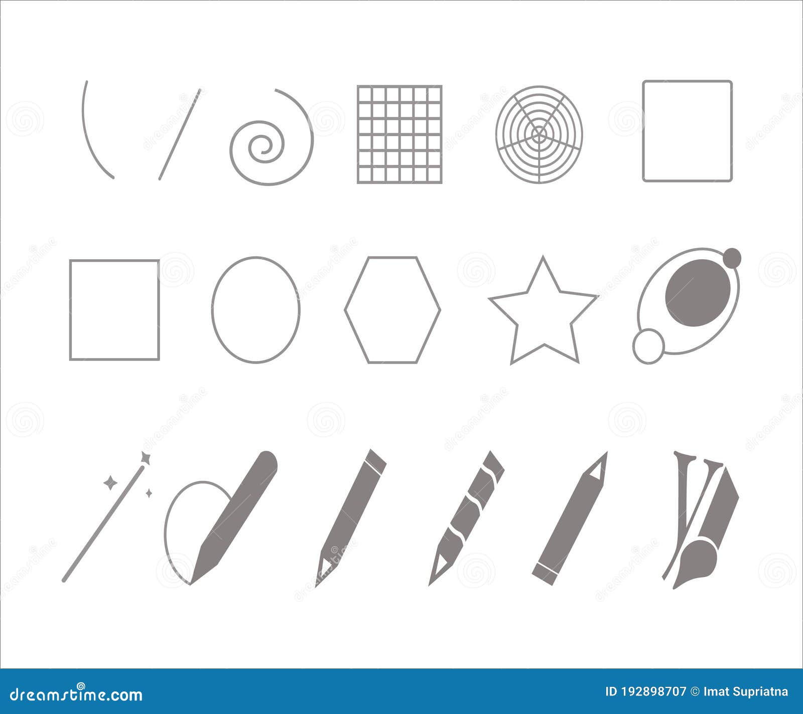 Illustrator Tool Icon Set. for Introduction and Learningtol Part 2 ...