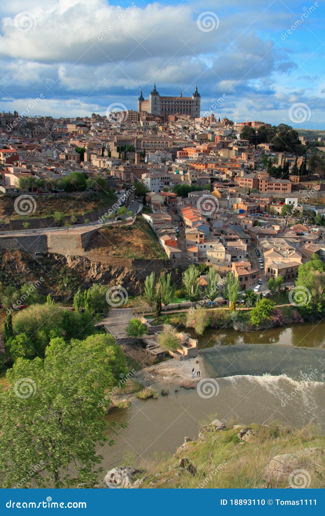 Toledo - Alcazar stock photo. Image of medieval, architectural - 18893110