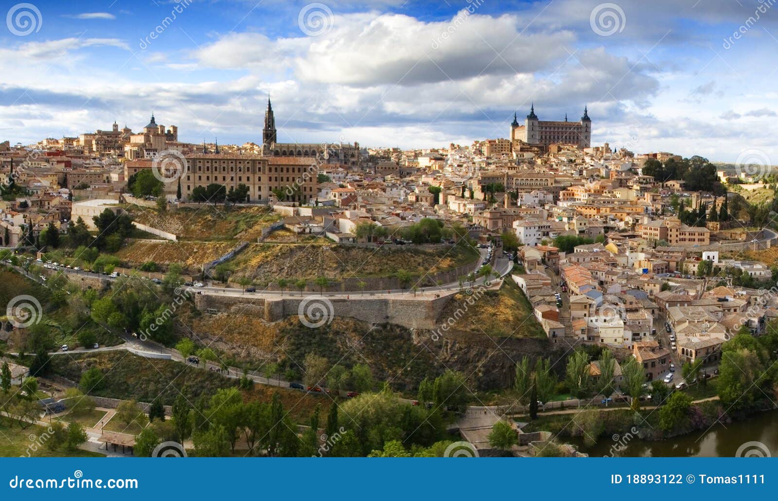 Toledo - Alcazar stock photo. Image of architecture, history - 18893122
