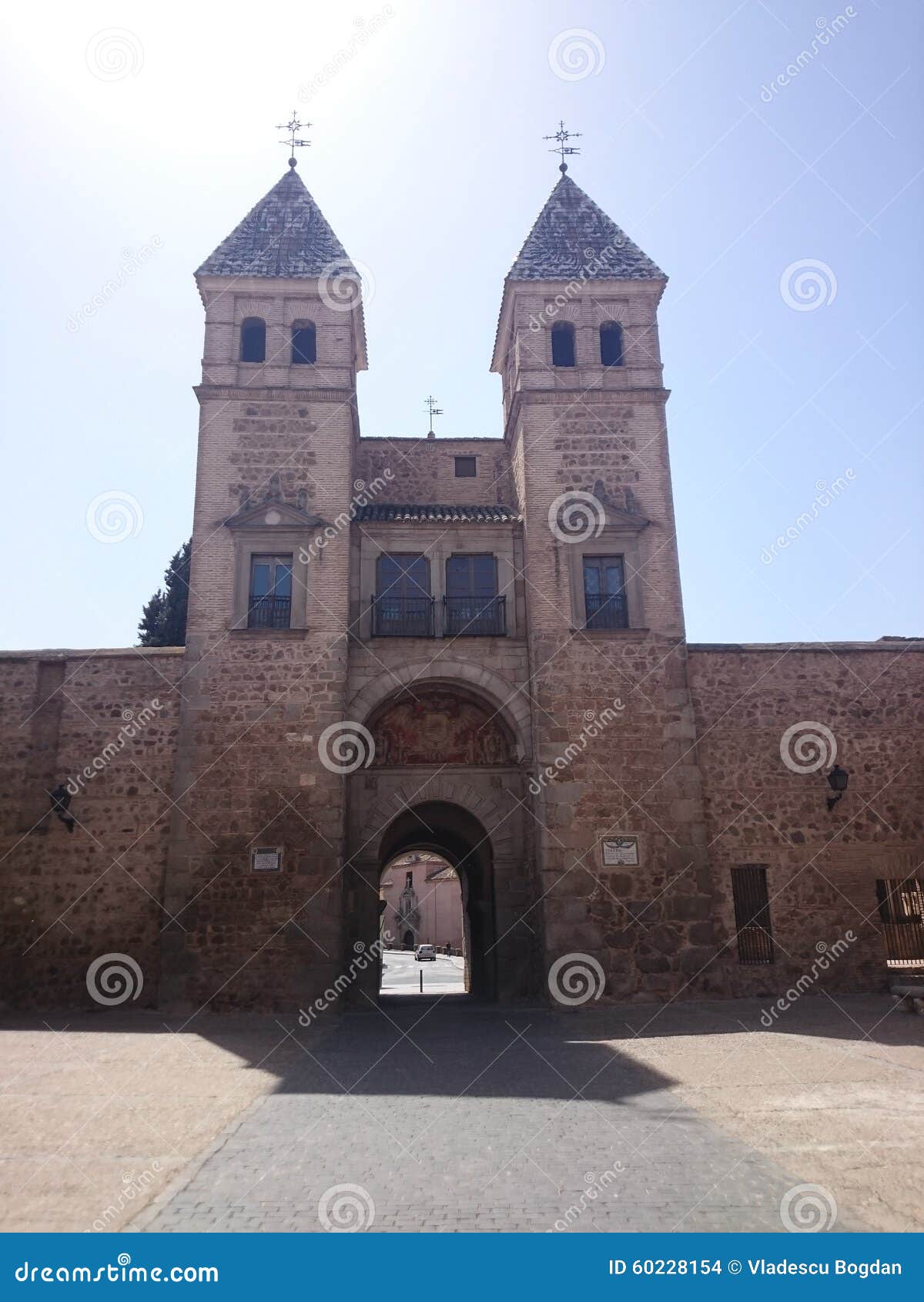 Toledo city gate stock photo. Image of entrance, city - 60228154