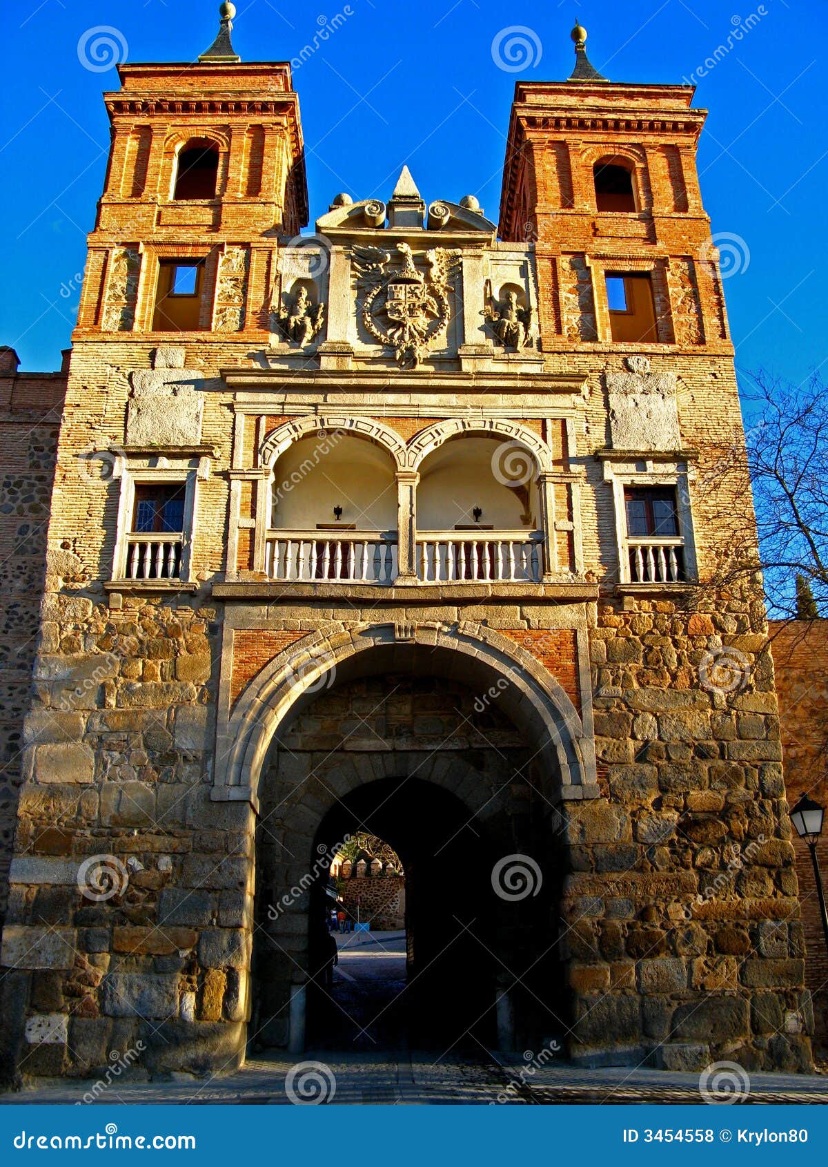 Toledo, City Gates stock photo. Image of spain, gate, walled - 3454558
