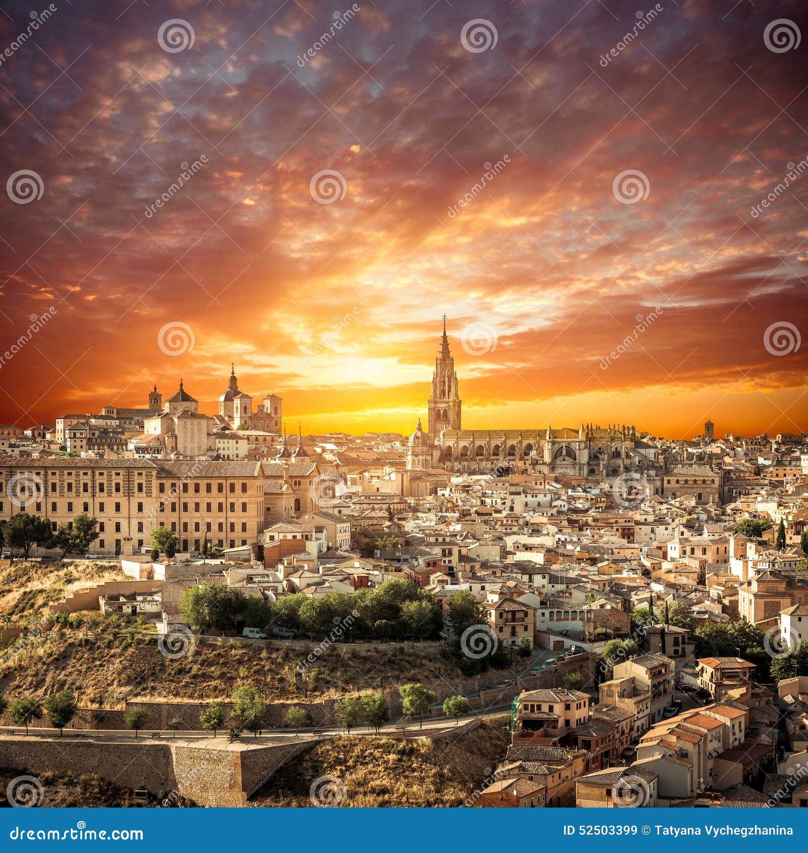 Sunset In A Medieval Castle. Royalty-Free Stock Image | CartoonDealer ...