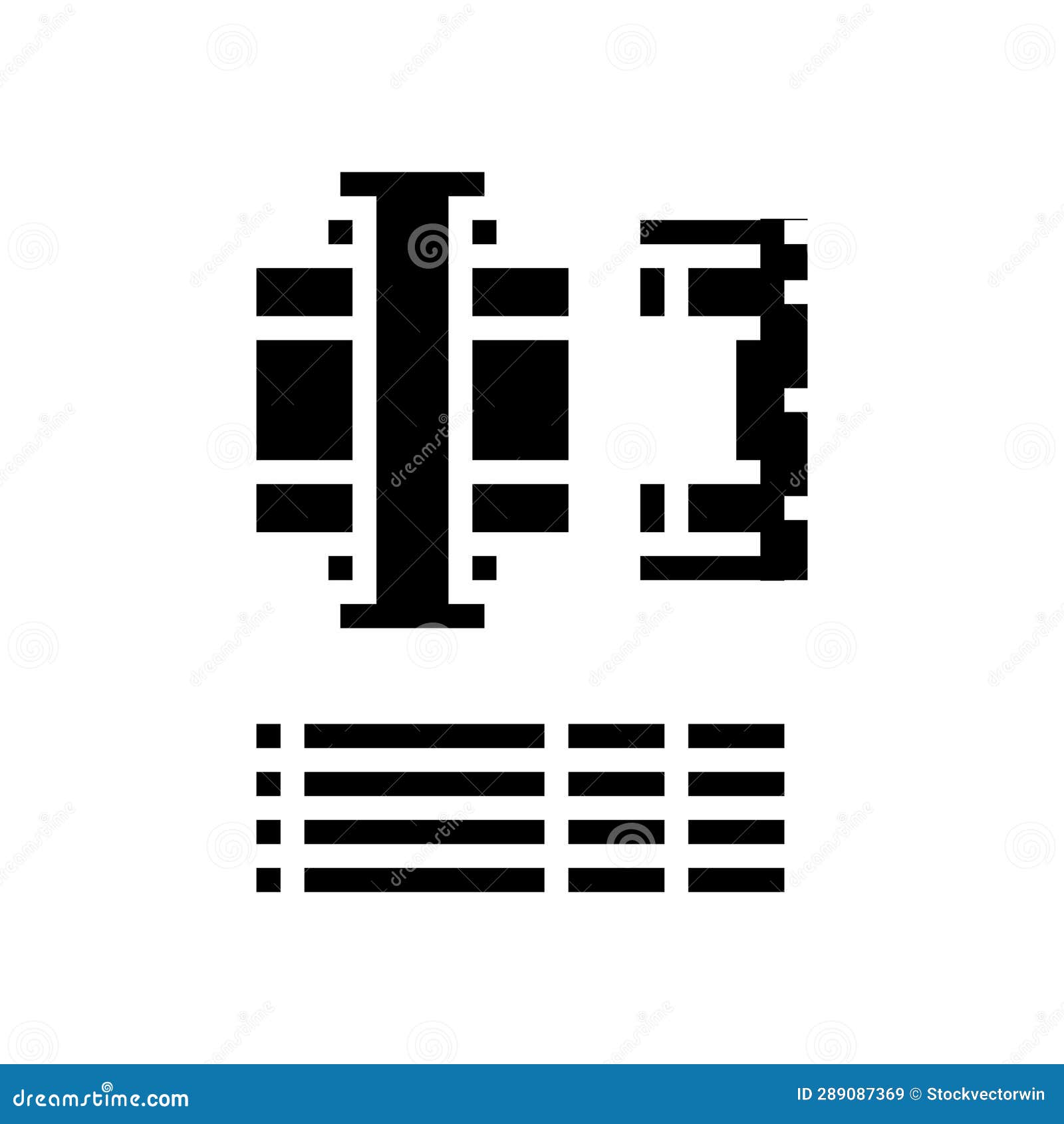 Tolerance Analysis Mechanical Engineer Glyph Icon Vector Illustration ...