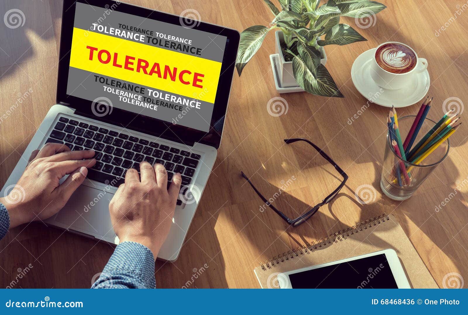 TOLERANCE CONCEPT stock photo. Image of perspective, equality - 68468436