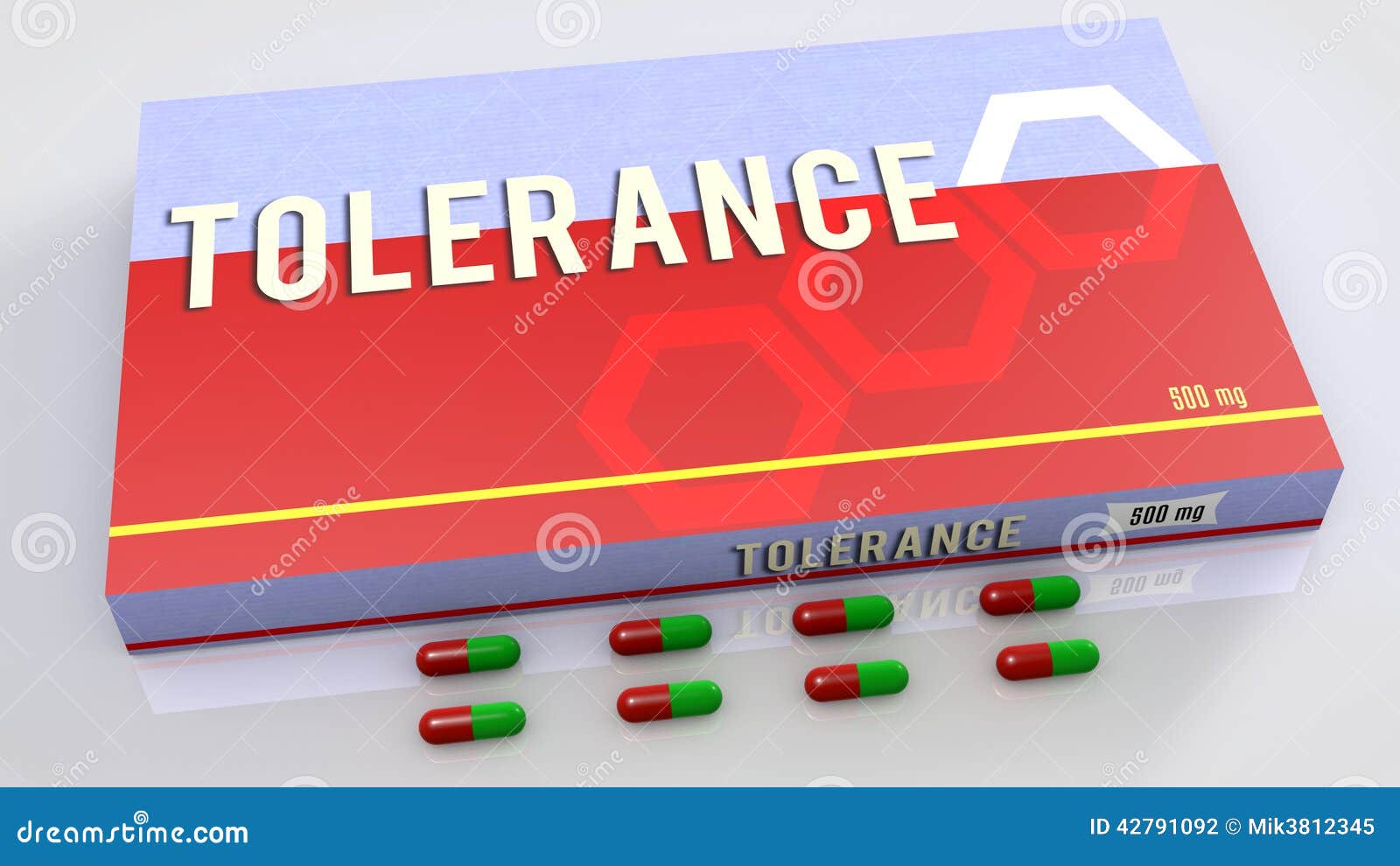 Tolerance medication stock illustration. Illustration of equality ...