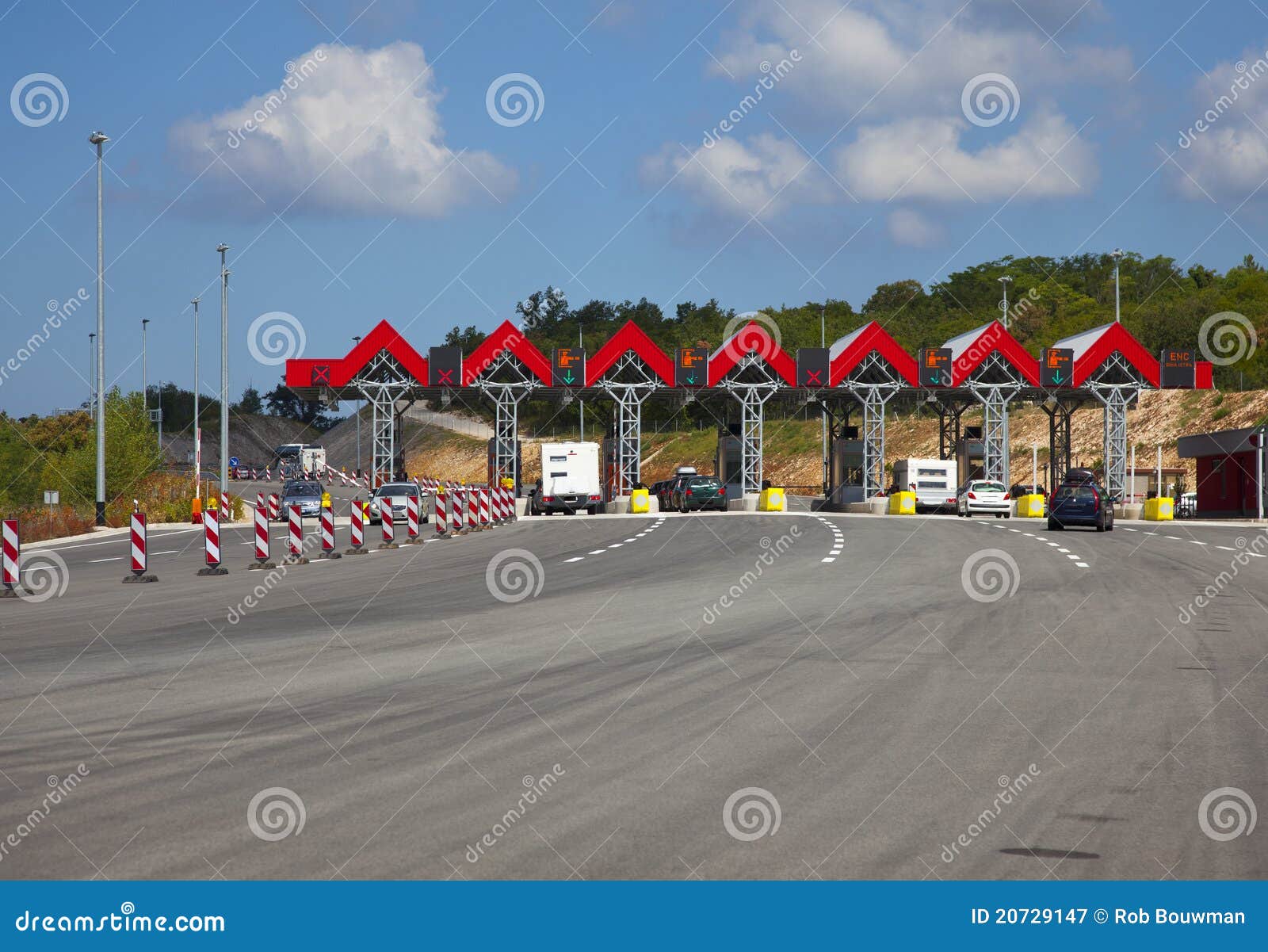 Tolgate stock image. Image of steel, highway, urban, gateway - 20729147