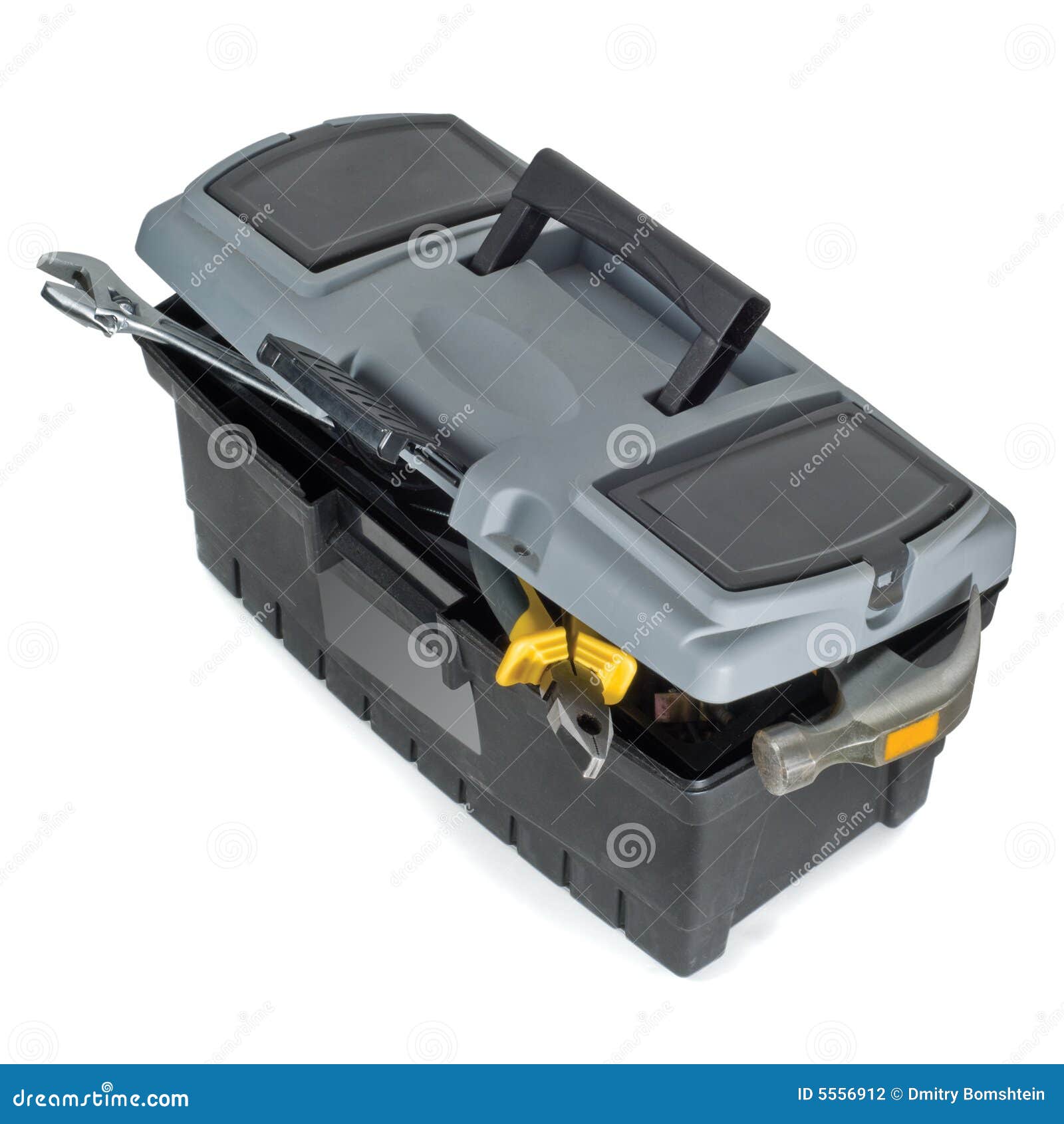 Toll box stock photo. Image of pliers, isolated, outlet - 5556912