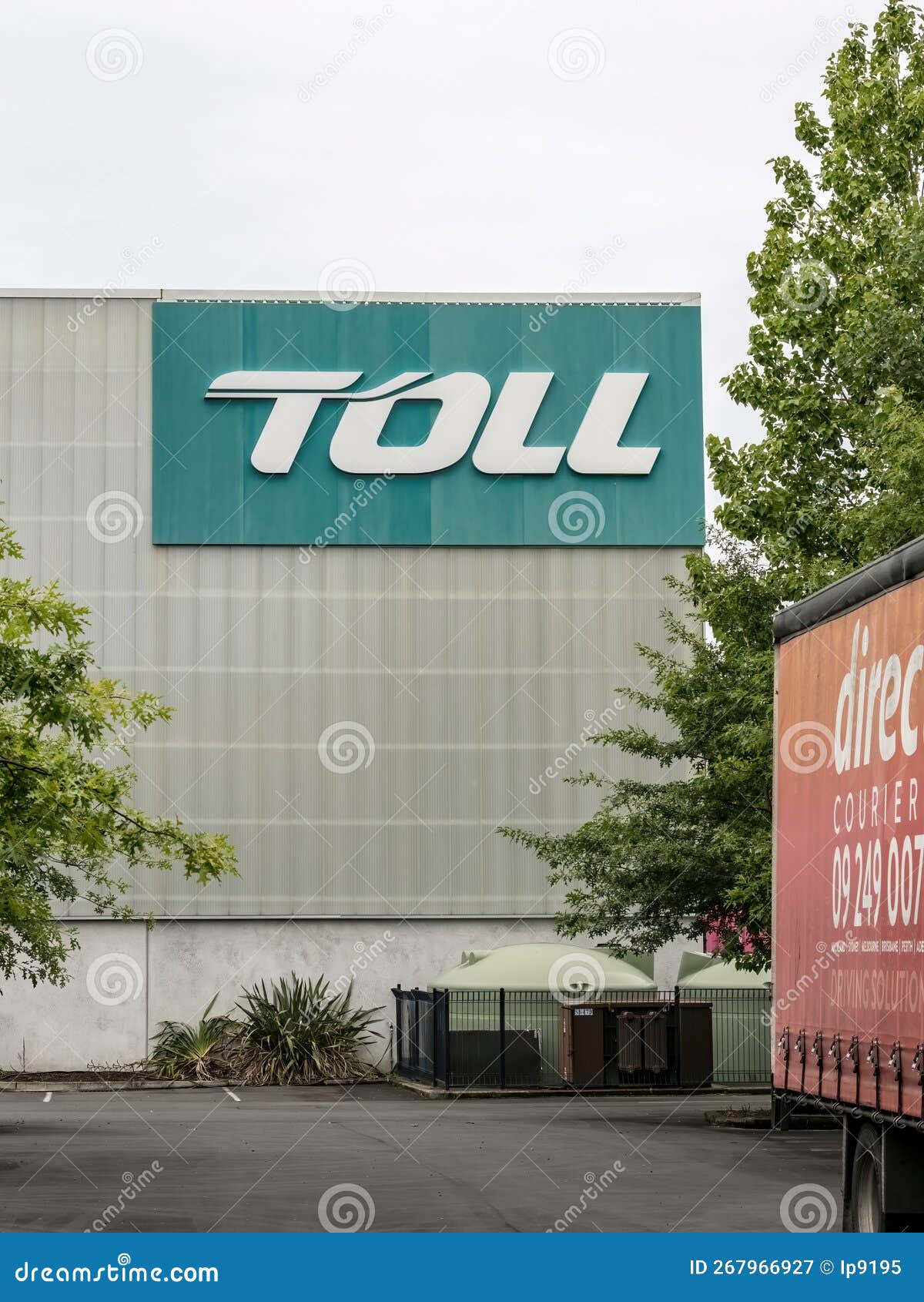 Toll Freight Forwarder, Logistics Shipping Company Editorial ...