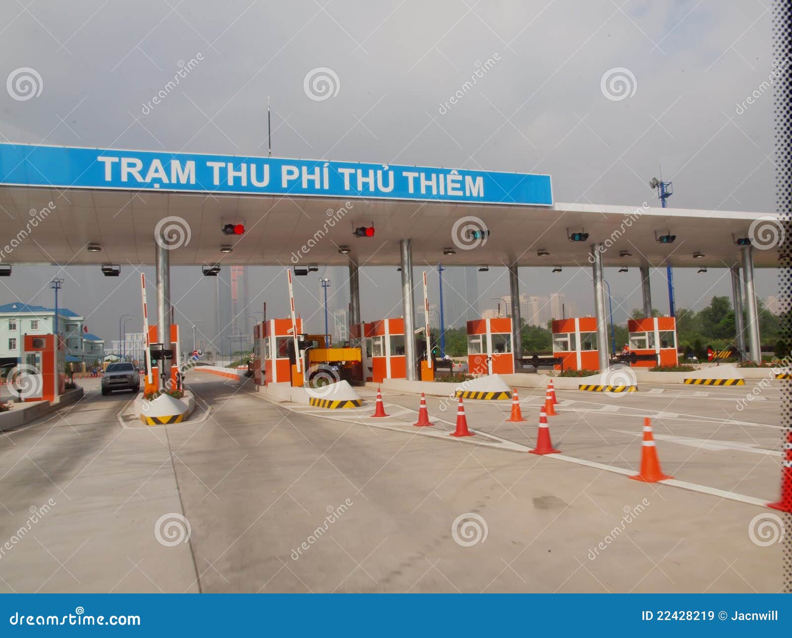 Toll Gate editorial stock image. Image of revenue, transportation ...