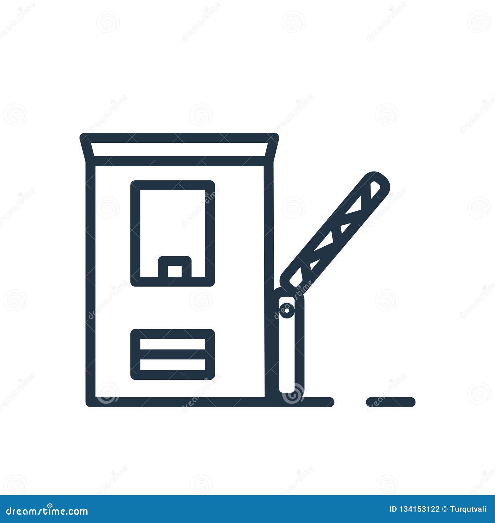 Toll Road Icon. Trendy Toll Road Logo Concept On White Background From ...