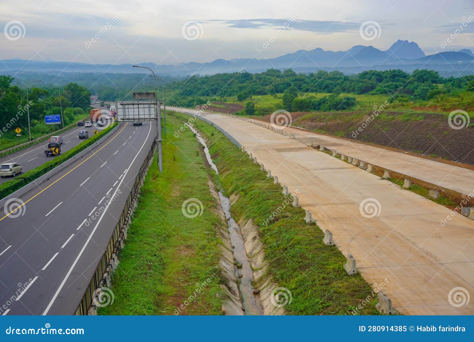 Toll Roads Under Blue Skies Stock Image - Image of speed, asia: 280914385