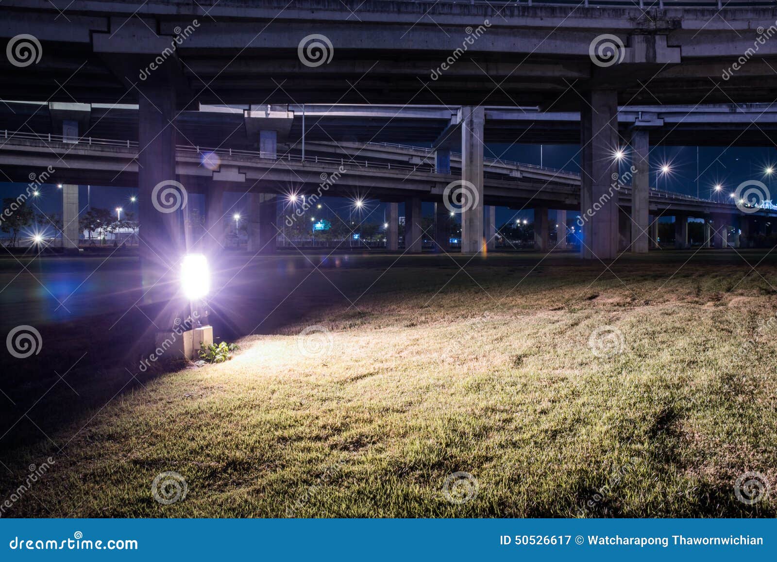 Tollway express road stock image. Image of flare, lawn - 50526617