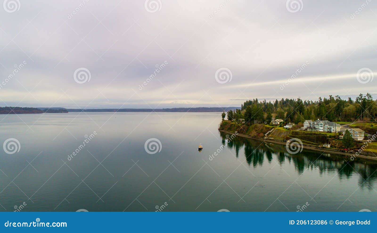 Tolmie State Park in Olympia, Washington Stock Photo - Image of horizon ...