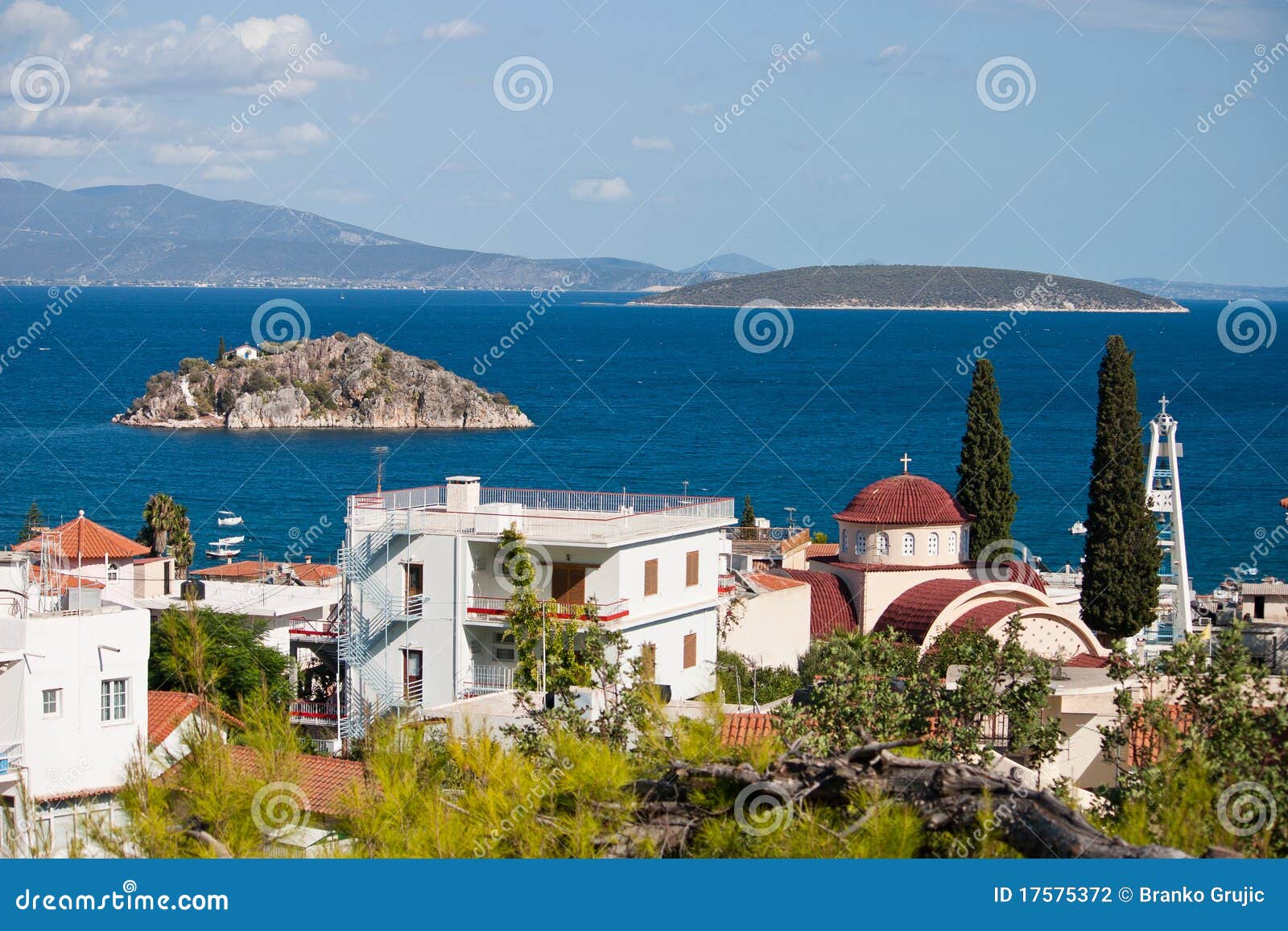Tolo stock photo. Image of balkan, tourism, boat, sunny - 17575372