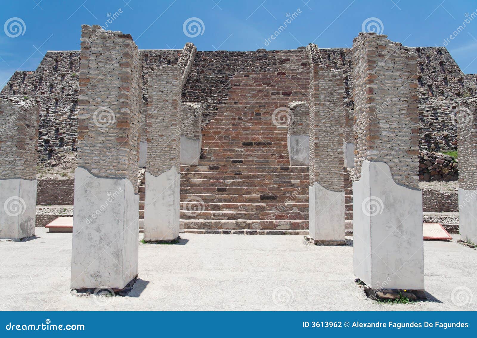 Toltec Temple in Tula stock photo. Image of stone, toltec - 3613962
