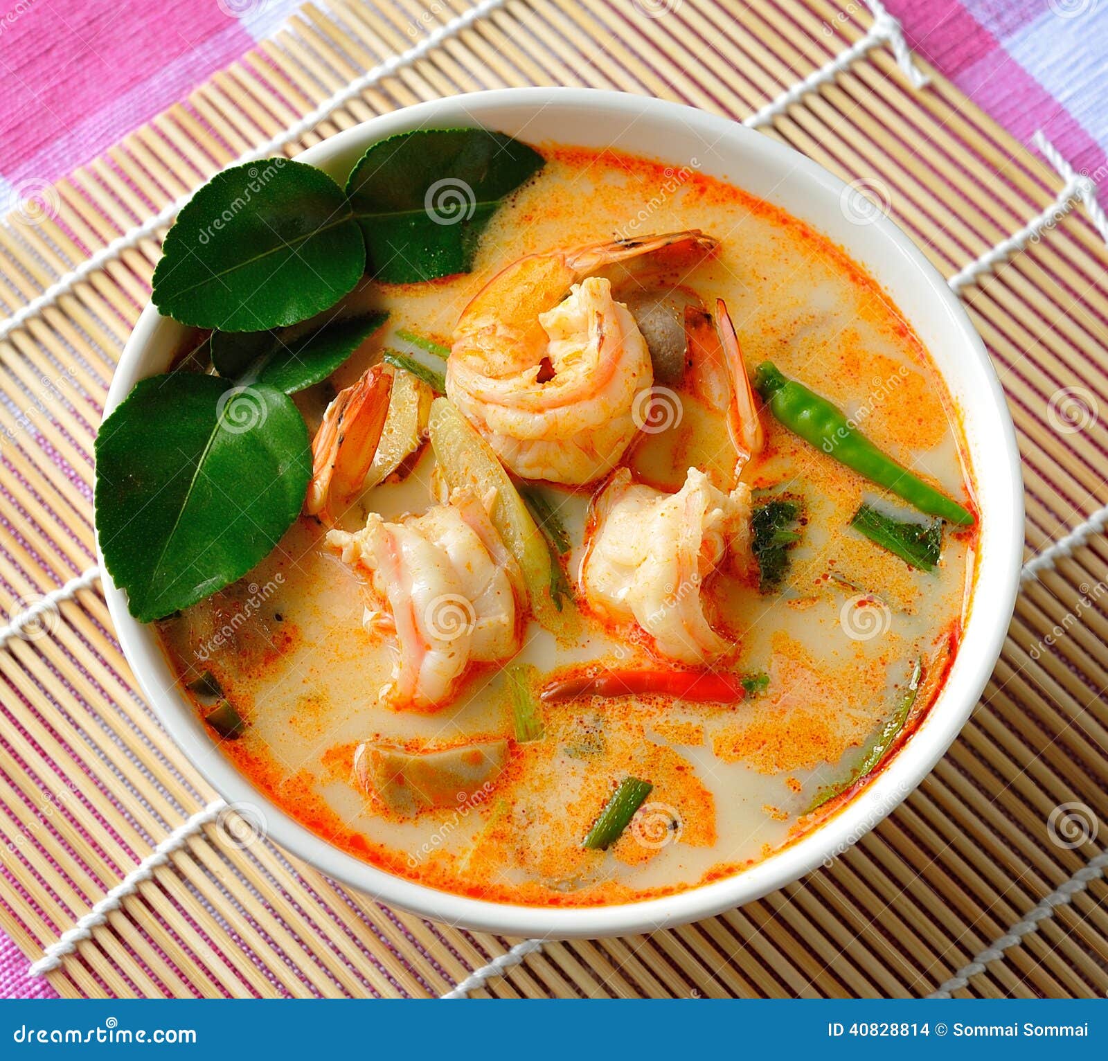 Tom Yam Kung stock photo. Image of sauce, shrimp, laos - 40828814