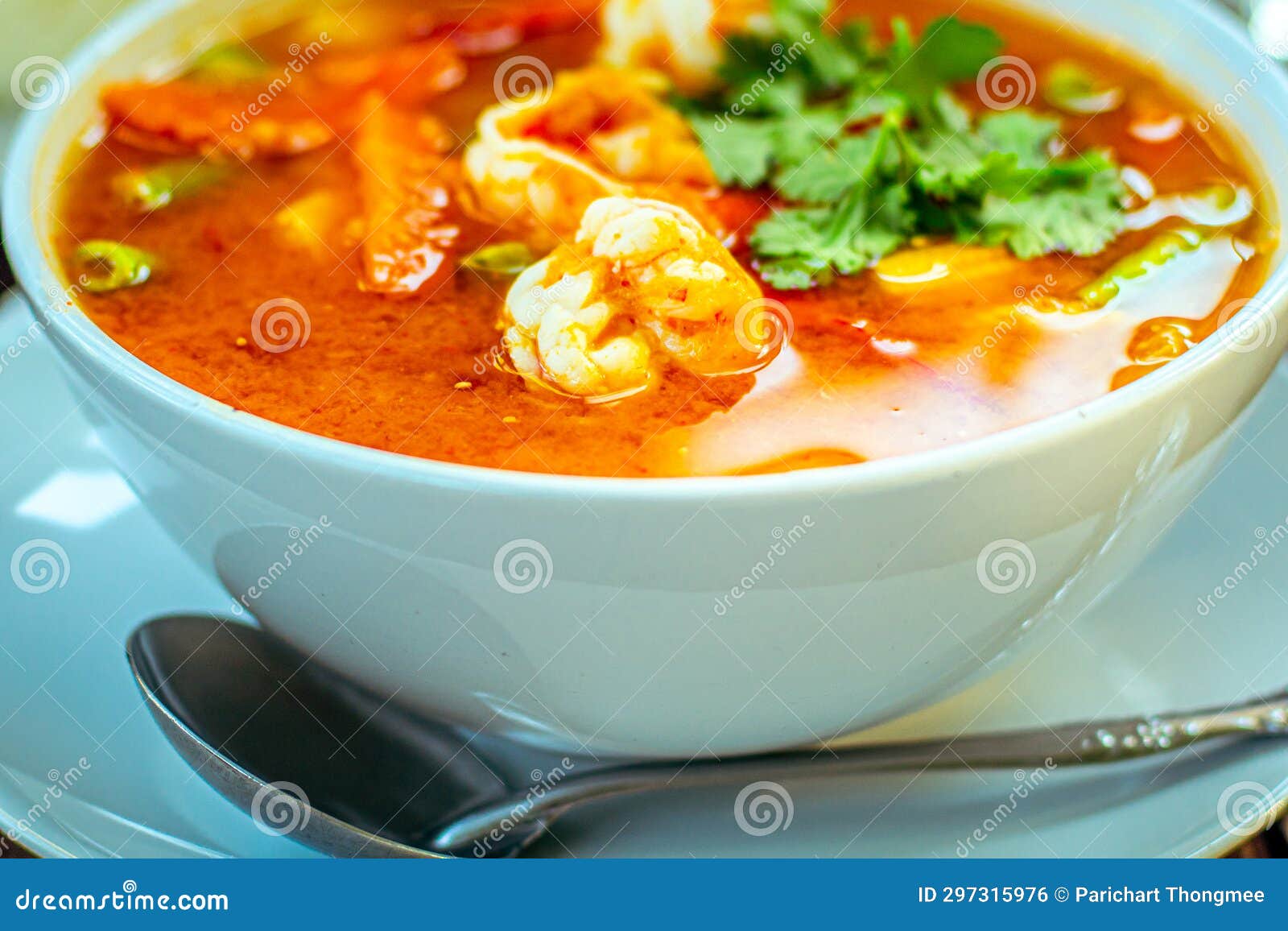 Tom Yum Goong Spicy Shrimp Soup Tom Yum Goong is One of Thailand ...