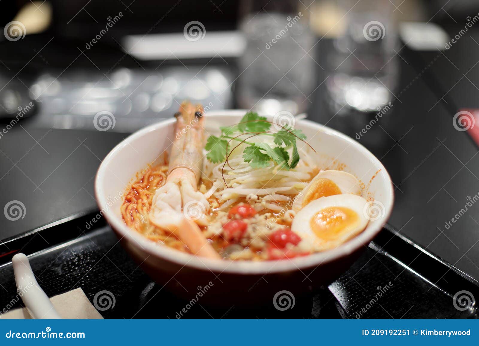 Tom Yum stock image. Image of cooking, ramen, onion - 209192251