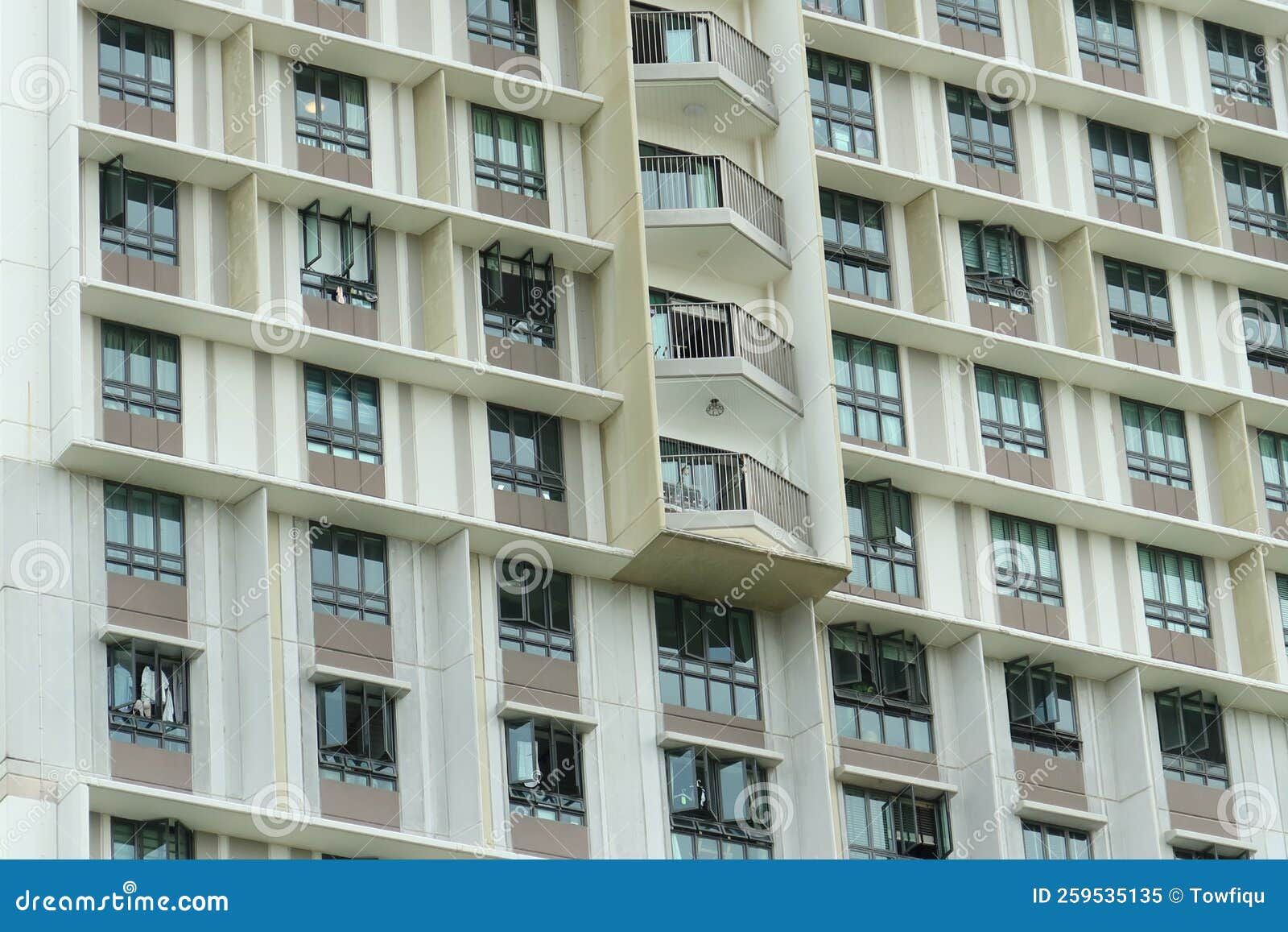 Toma De Detalles De Los Edificios Residenciales De Singapur Imagen de archivo - Imagen de claro ...