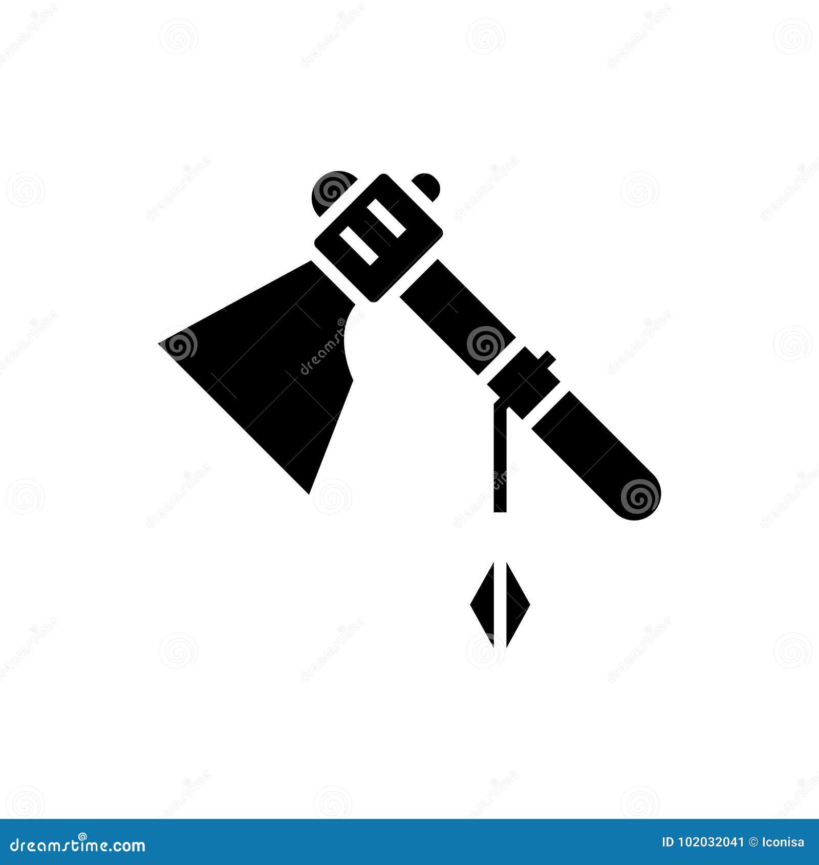 Tomahawk Icon Vector Illustration | CartoonDealer.com #40178632
