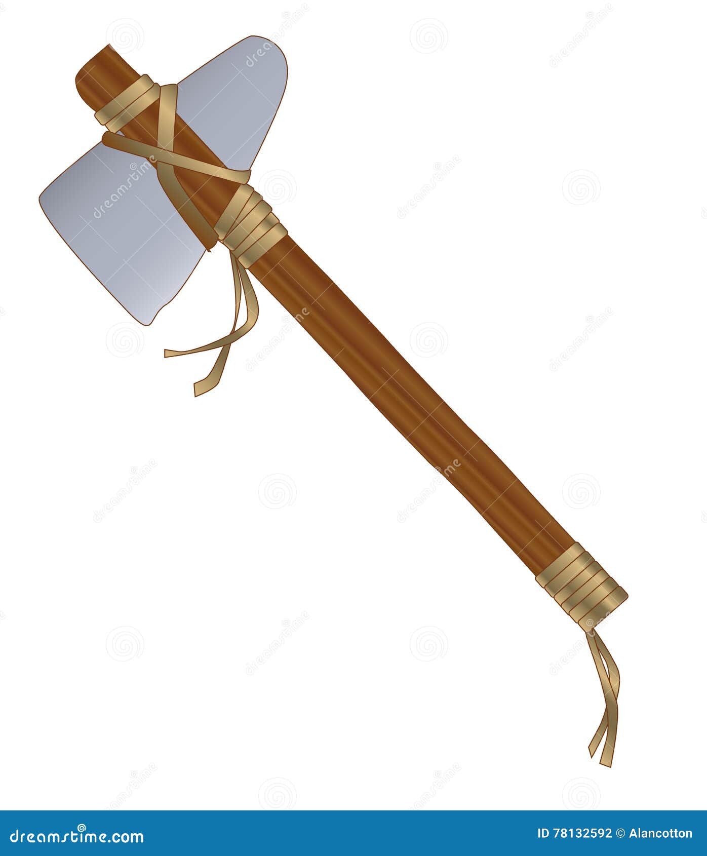 Tomahawk Vector Illustration | CartoonDealer.com #78132592