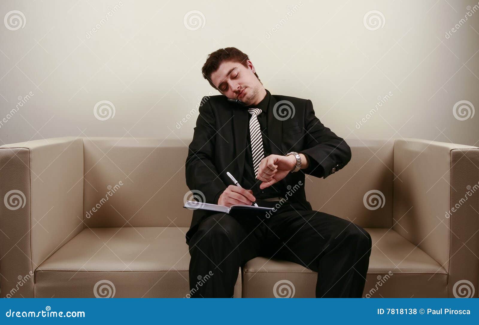 Tomando notas foto de stock. Imagem de agenda, sucesso - 7818138