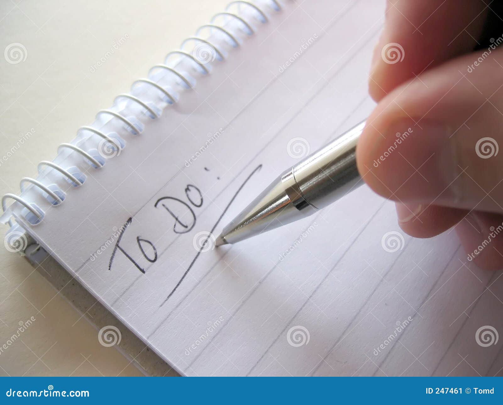 Tomar notas imagen de archivo. Imagen de nota, minutos - 247461