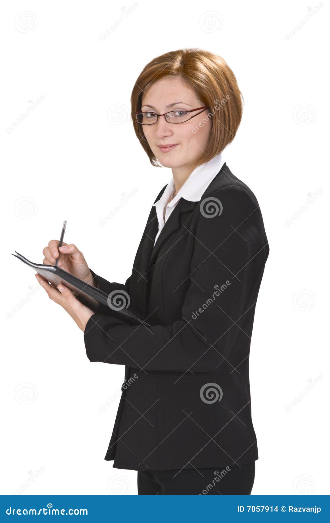 Tomar notas foto de archivo. Imagen de nota, carpeta, datos - 7057914