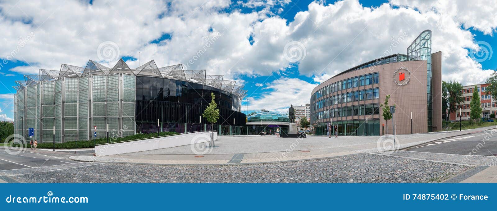 Tomas Bata University Dans Zlin (TBU) Photographie éditorial - Image du ...