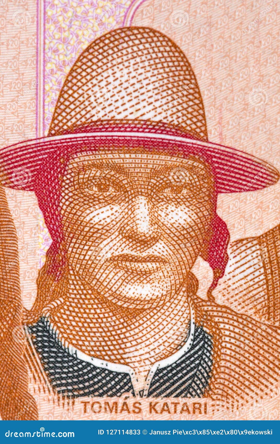 Tomas Katari un retrato imagen de archivo. Imagen de extranjero - 127114833