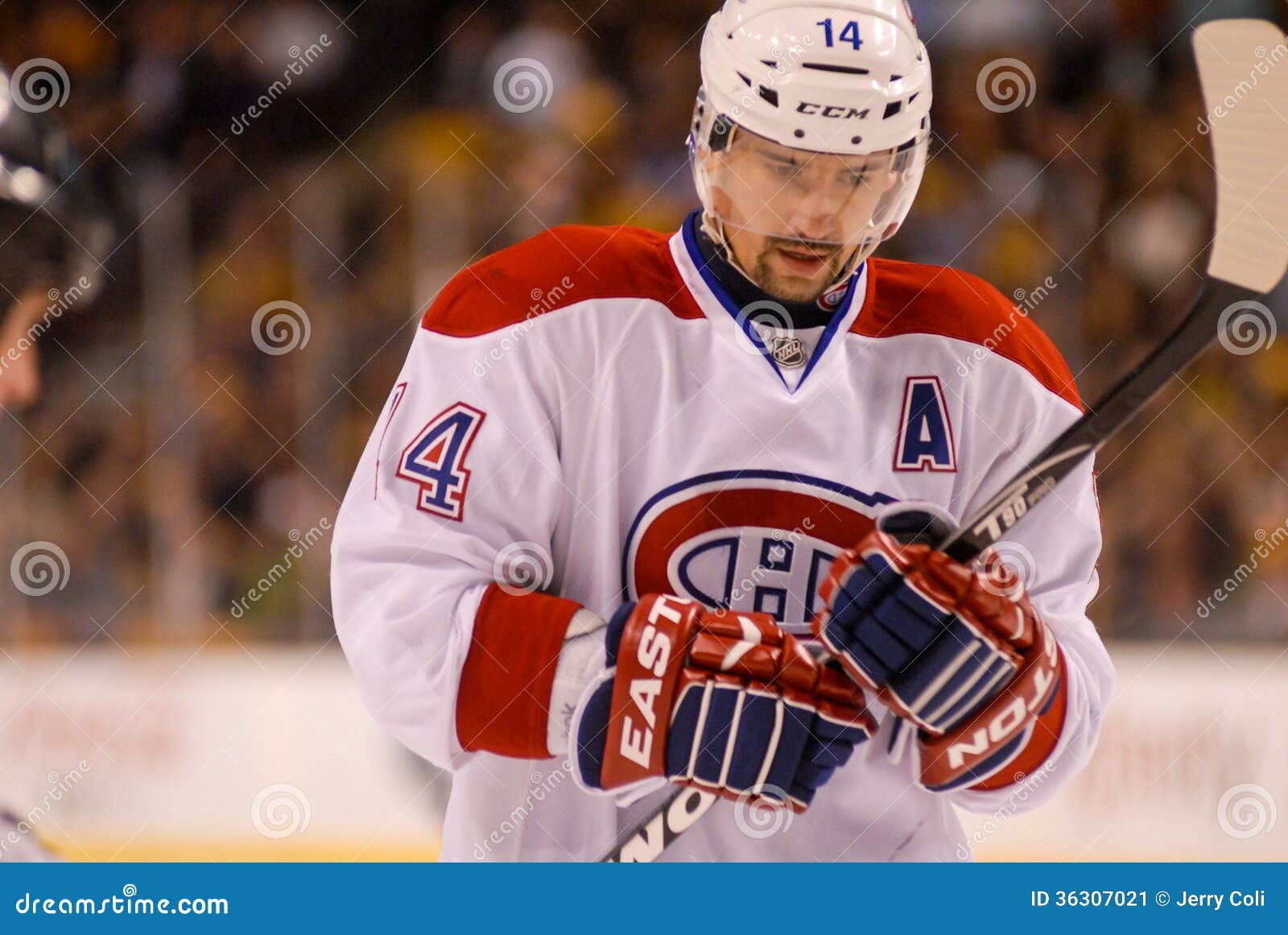 Tomas Plekanec Montreal Canadiens Editorial Photo - Image of jersey ...