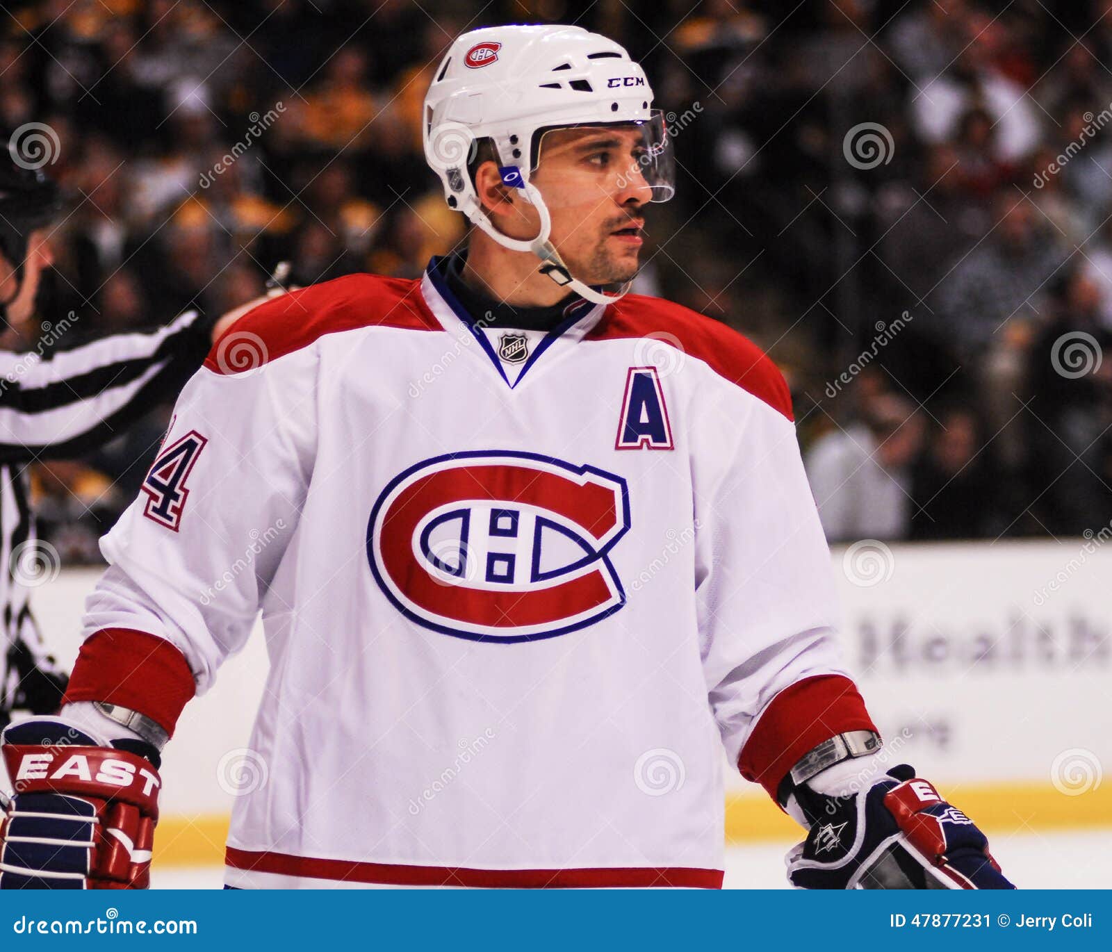 Tomas Plekanec Montreal Canadiens Editorial Photo - Image of visor ...