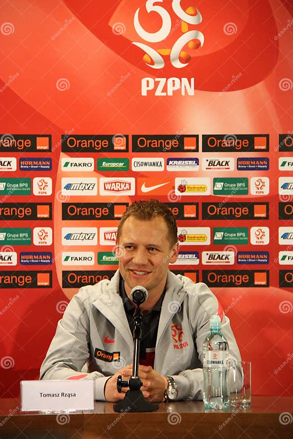 Tomasz Rzasa editorial stock photo. Image of team, football - 23607763