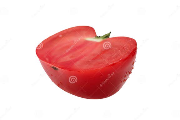 Tomate photo stock. Image du rouge, coupure, cuisinier - 15221348