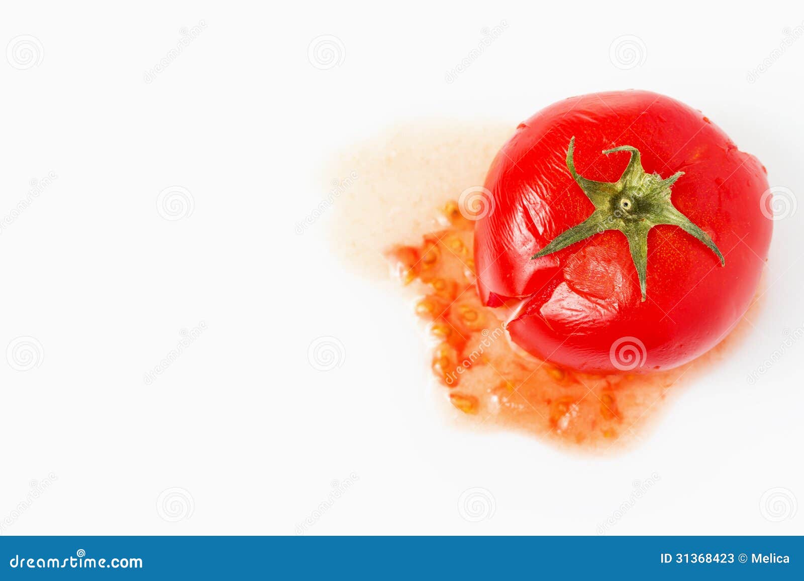 Tomate machacado imagen de archivo. Imagen de travieso - 31368423