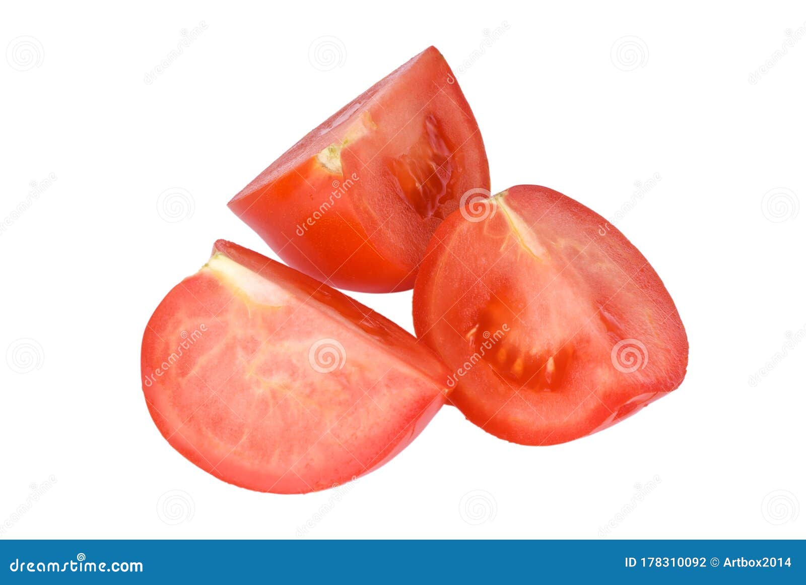 Tomate Picado Sobre Fondo Blanco Foto de archivo - Imagen de sano ...