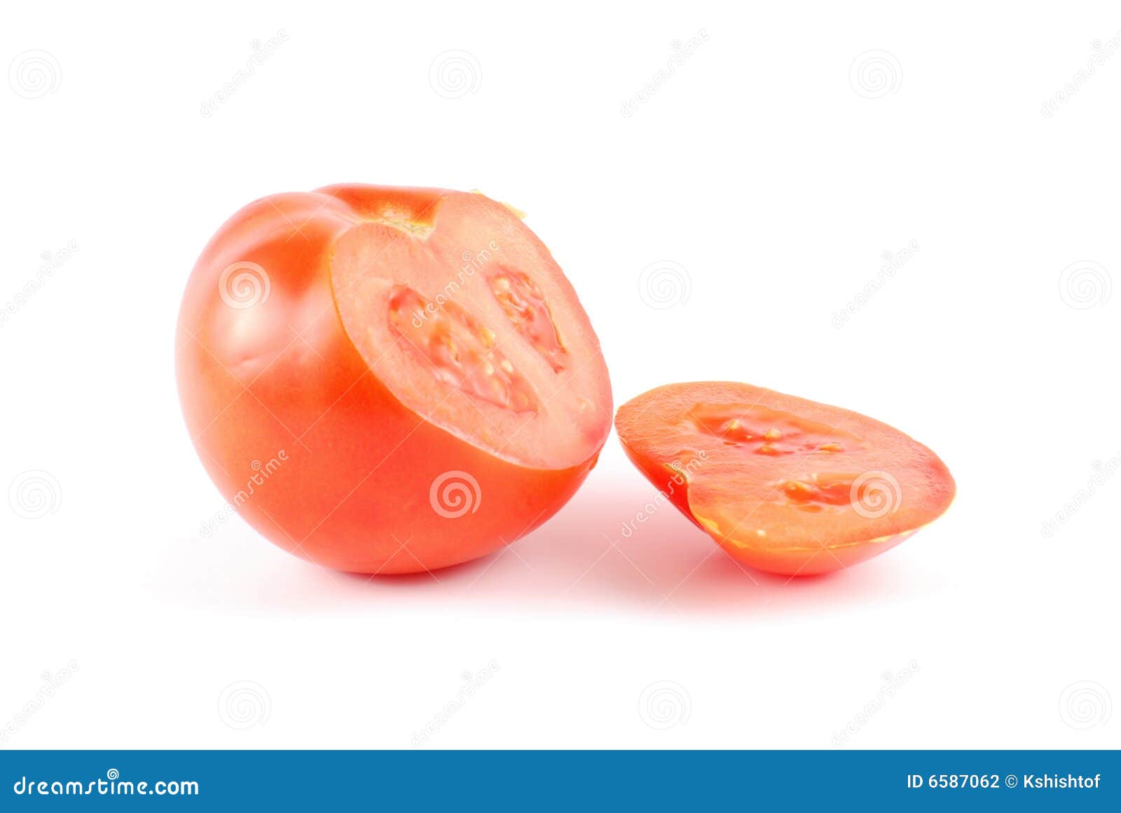 Tomate rebanado foto de archivo. Imagen de tomate, rebanada - 6587062